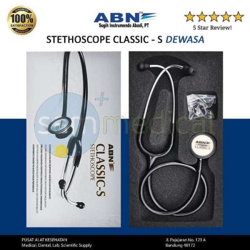 Promo Stethoscope Abn Classic Stetoscope Dewasa Diskon 33% Di Seller ...