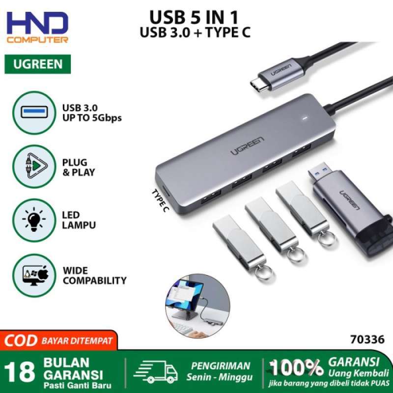 Jual Ugreen Usb Type C 4 Port Usb Hub 3.0 High Speed Usb Extension Di ... Jual Ugreen Usb Type C 4 Port Usb Hub 3.0 High Speed Usb Extension Di ...