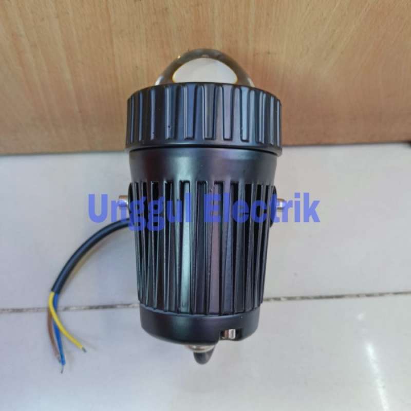 Promo Lampu Sorot Taman 15 Watt Kaca Cembung Tembak Spotlight 220 Volt ...