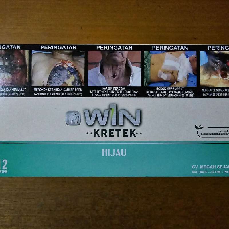 Jual Rokok Win Kretek Hijau 12 Batang Di Seller 441 Store - Pungkur ...