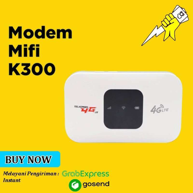 Jual Modem Wifi Mifi Telkomsel 4g Lte Unlock All Operator K300 Di ...