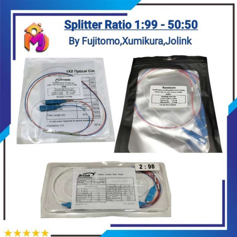 Jual Splitter Rasio 1:99 - 50:50 Merk Fujitomo,xumikura,jolink - 30:70 ...