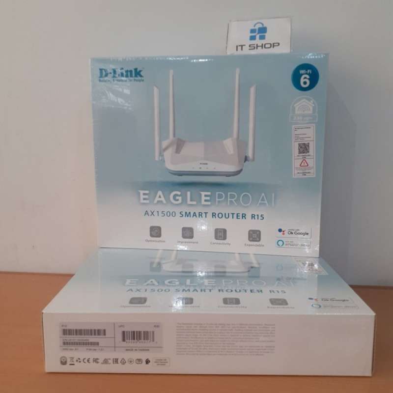 Jual D-link Mesh Eagle Pro Ai Ax1500 Smart Router R15 Di Seller Velvet ...