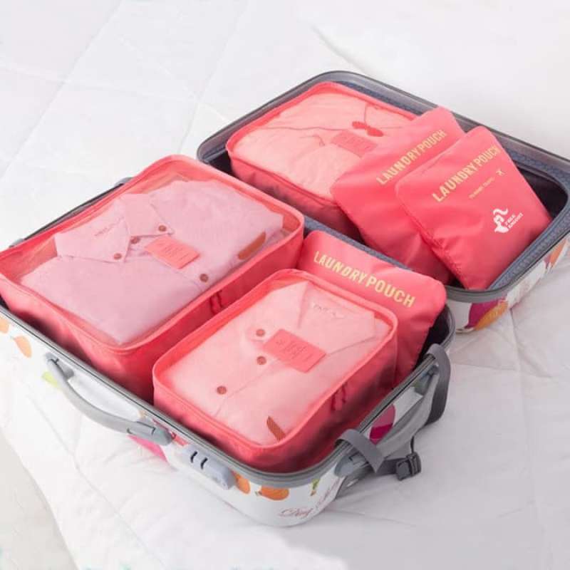 Jual Freeknight Travel 6 In 1 Bag Set Storage Organizer Koper Ttb01 ...