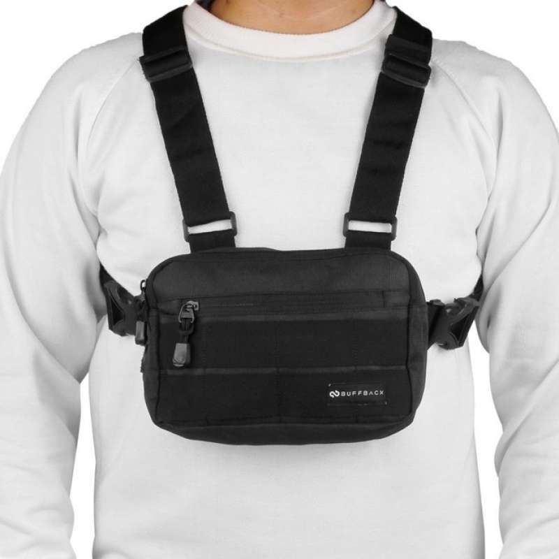Jual Chest Bag Tas Dada Premium Selempang Buffback V2. - Abu Di Seller ...