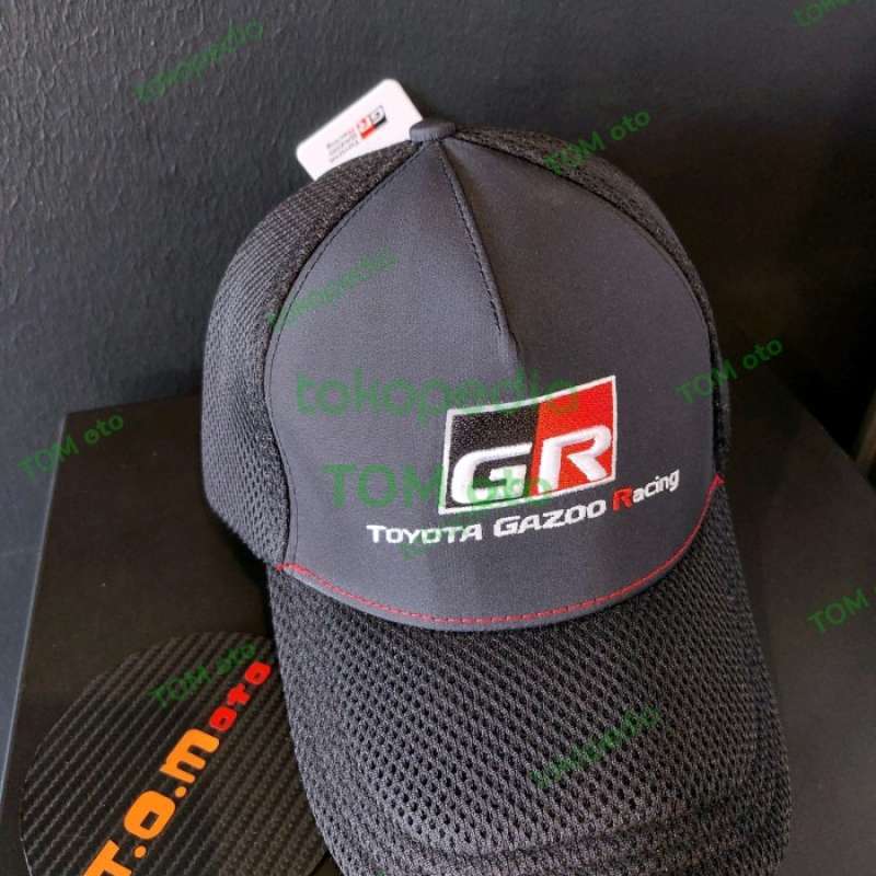 Jual Topi Toyota Gazoo Racing Cap Black Original Toyota Astra Motor Di ...