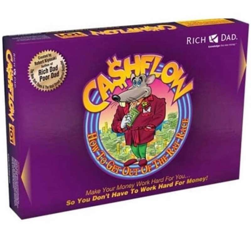 Jual Cashflow 101 Board Game Cash Flow Rich Dad Robert Kiyosaki Di ...