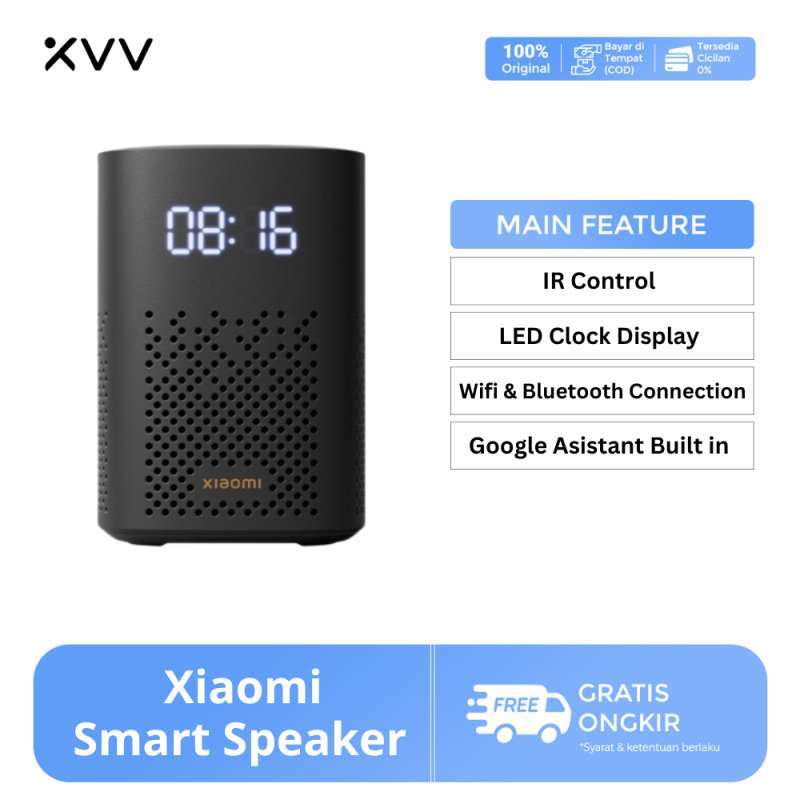 Promo Mi Smart Speaker Ir Control With Led Digital Clock Display ...
