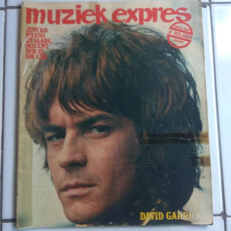 Jual Majalah Musik Jadul/antik Dr Belanda Muziek Expres Edisi Jun.1968 ...