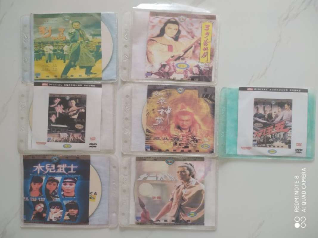 Jual 7 Vcd Film Mandarin Copy From Original Bootleg Jadul Di Seller ...