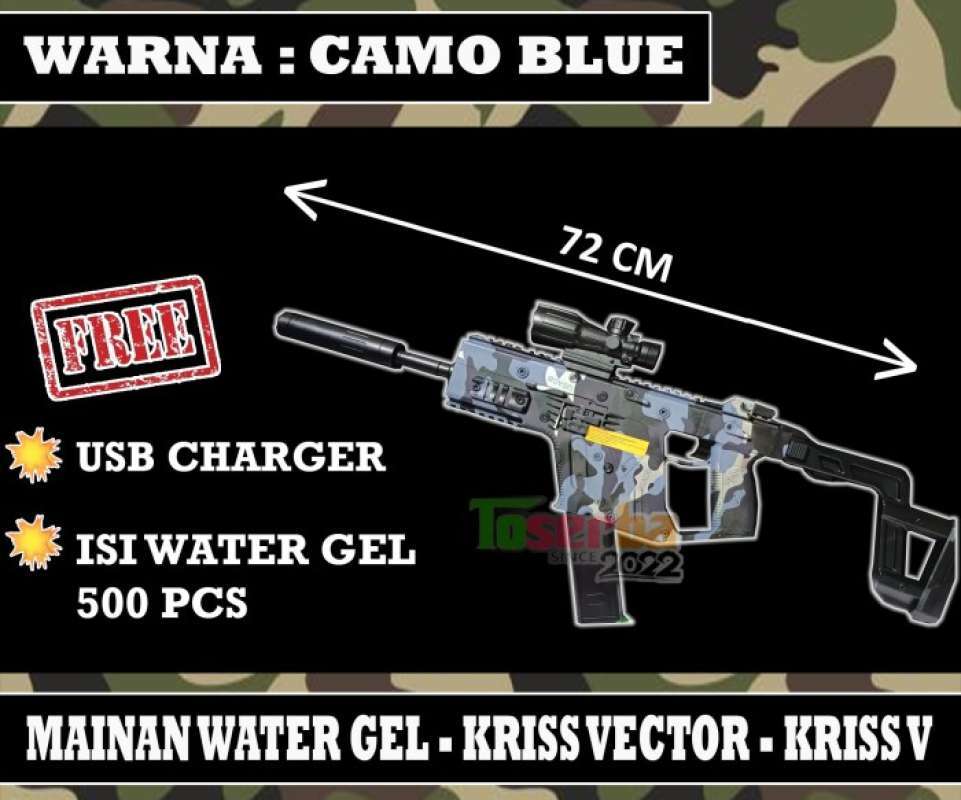 Jual Water Gel Blaster Kriss Vector - Mainan Water Gel - Kriss Vector ...