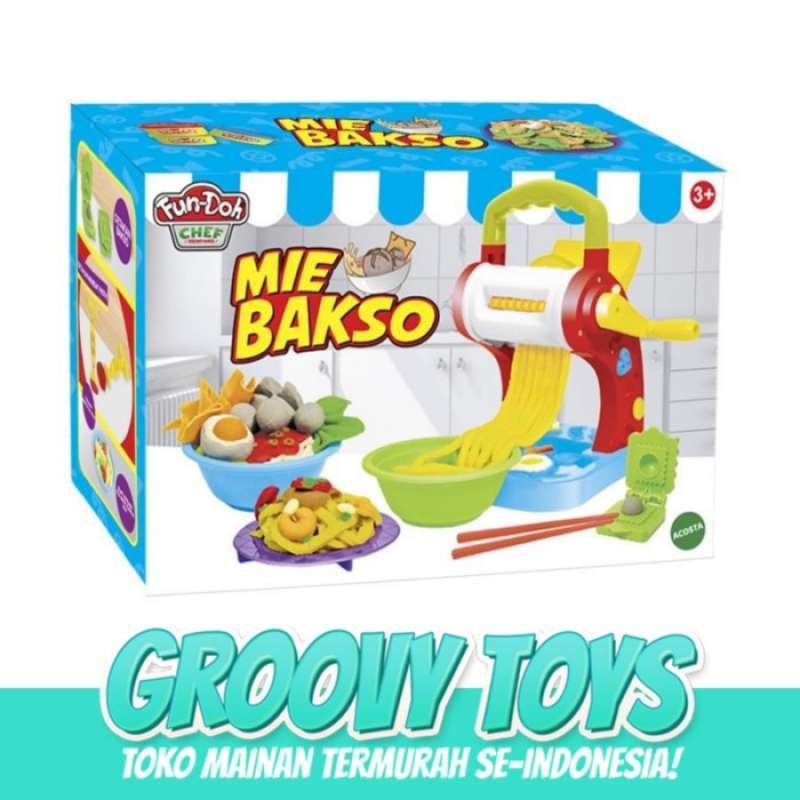 Jual Mainan Anak Fun Doh Mie Bakso Di Seller Velvet Store - Cengkareng ...