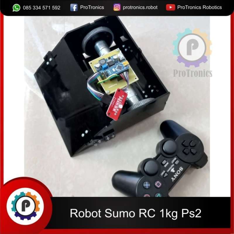 Jual Promo Robot Sumo Rc Joystick Ps2 Wireless Standard Lomba Best ...