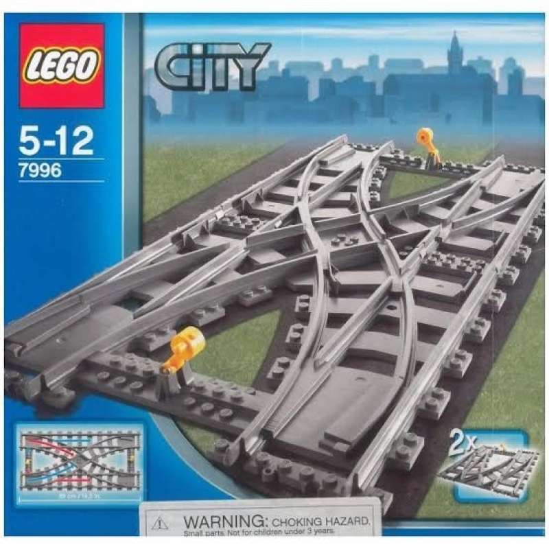 Jual Lego 7996 Train Rail Crossing Set Track Rel Kereta Api Di Seller ...