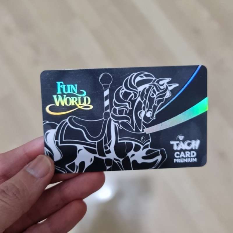 Jual Kartu Funworld / Fun World Premium, Kartu Sakti Original Tach Di ...