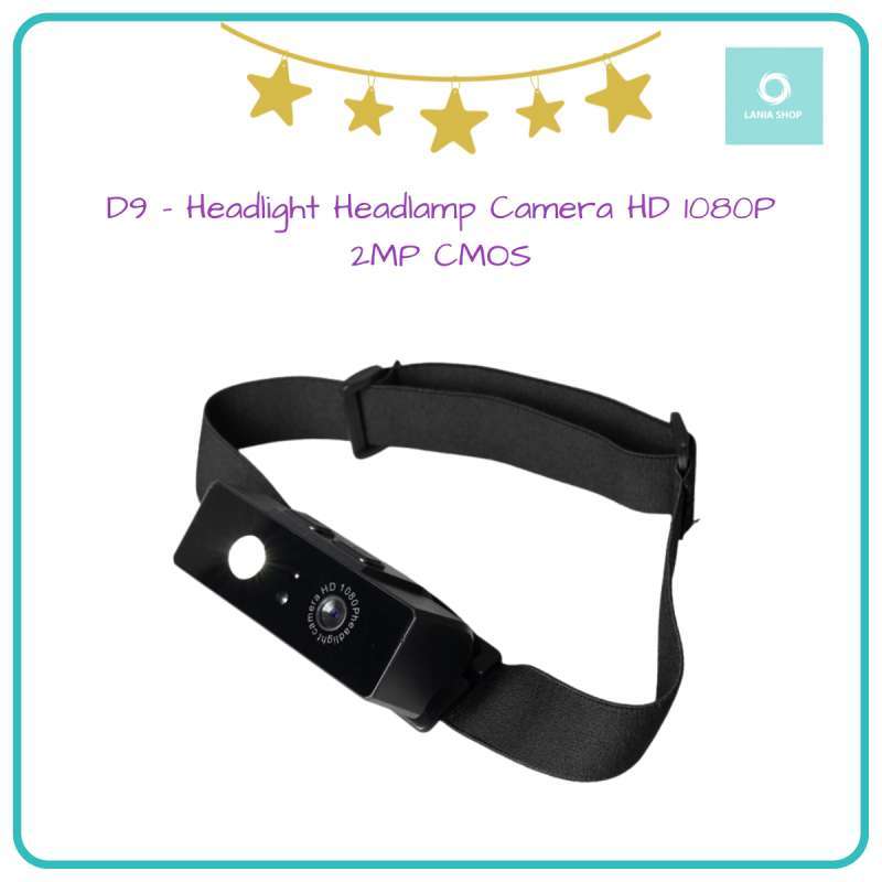 Jual D9 - Headlight Headlamp Camera Hd 1080p - 2mp Cmos - Kamera ...