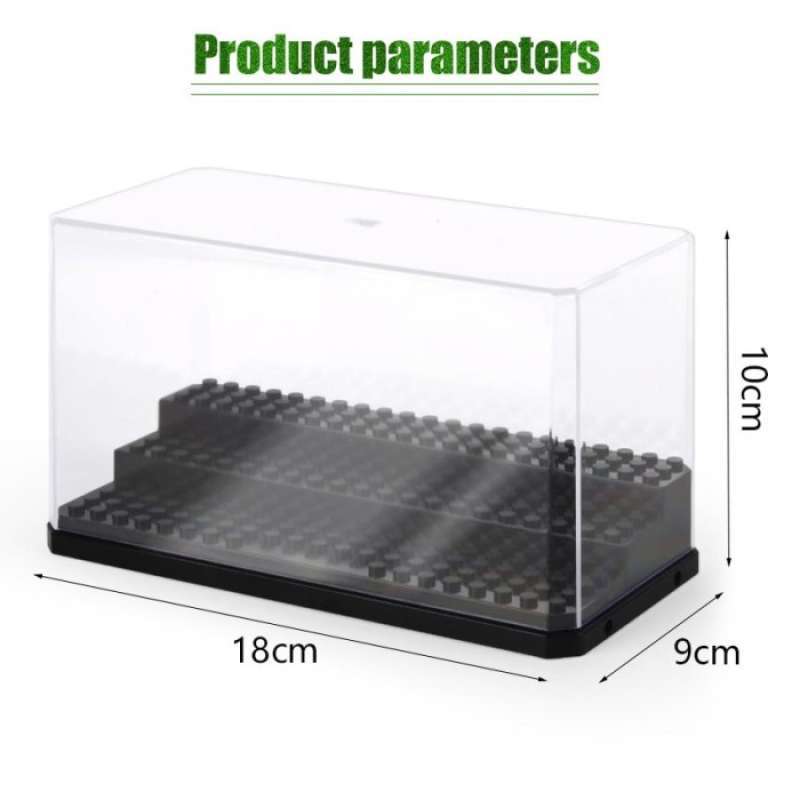 Jual Lego Base Plate Mini Display Box / Lego Minifigure Display Acrylic ...