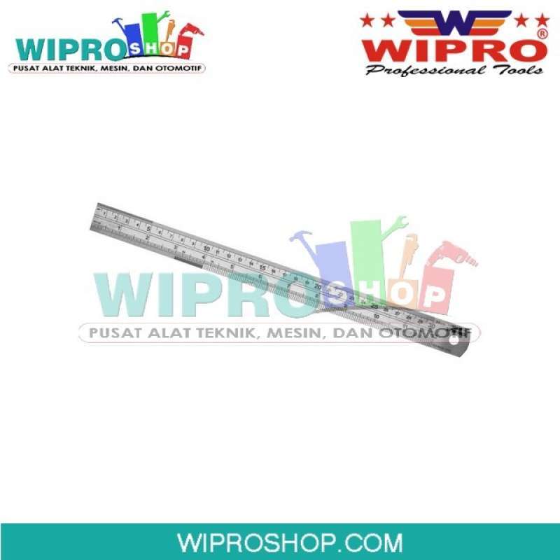 Jual Wipro Penggaris Baja (st. Steel) 60cm Di Seller Sunshop ...
