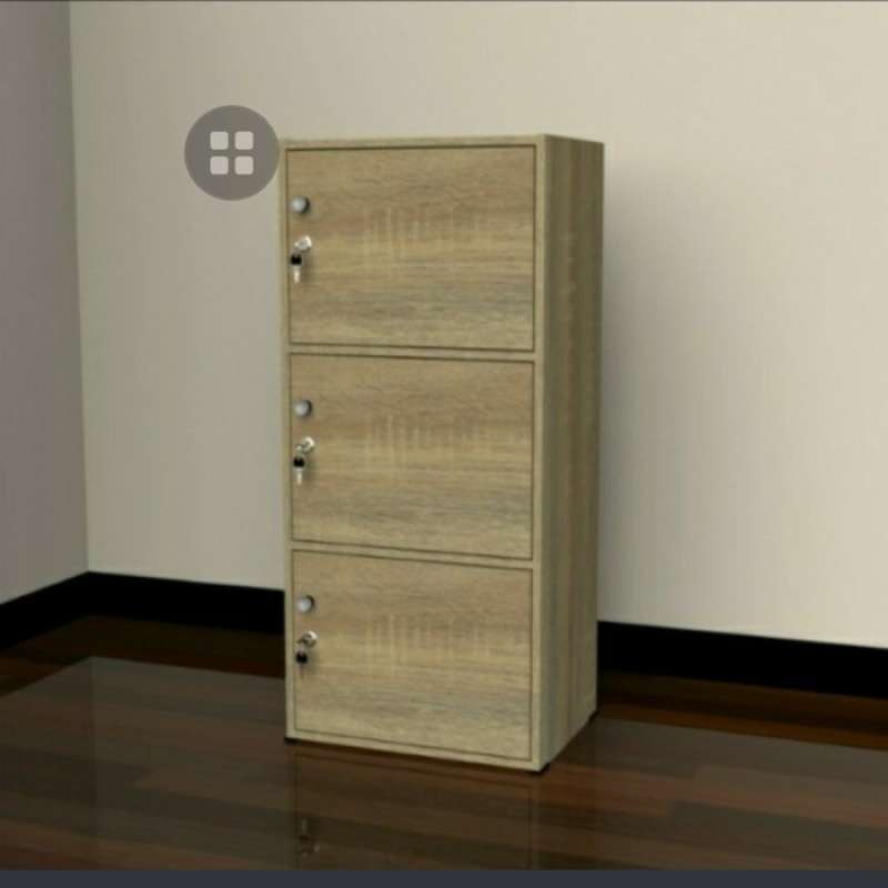Jual Rak Lemari Buku Kantor Dengan Tutup Pintu Kunci Full / Lemari ...