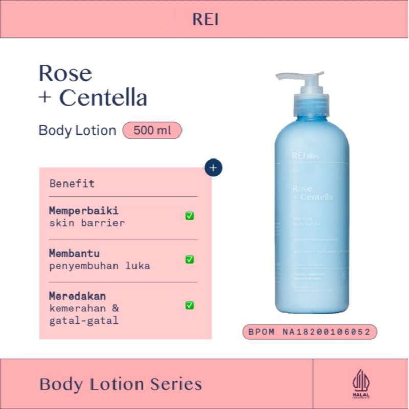Jual Rei Skin Rose + Centella Reviving Body Lotion 500 Ml Di Seller ...