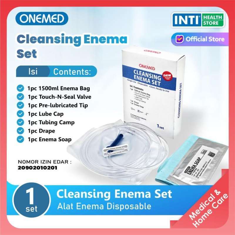 Jual Onemed | Cleansing Enema Set | Enema Set Onemed Di Seller Inti ...
