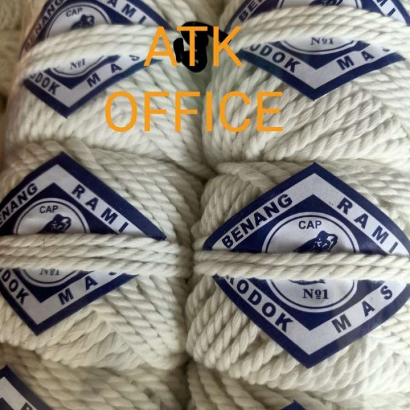 Jual Benang Rami Kodok Mas / Tali Rami Kodok Mas N01 / Tali Kasur No 01 ...
