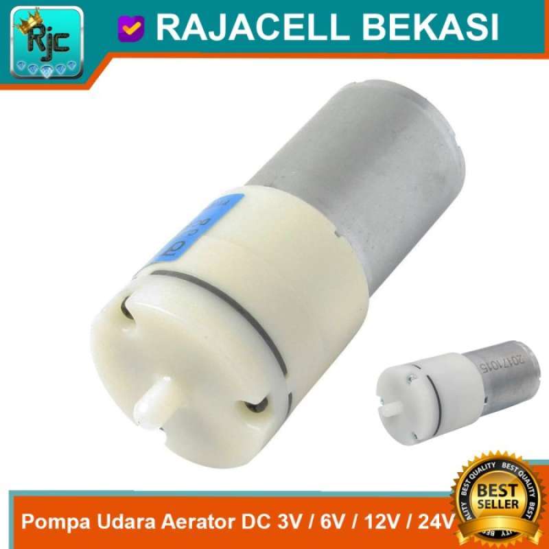 Promo Aerator Pompa Udara Mini Portable Micro Air Pump 3v 5v 6v 12v 24v ...