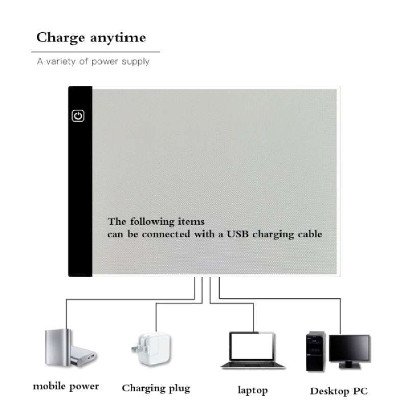 Jual A3/a4led Drawing Tracing Board Stensil Board Papan Jiplak Gambar ...
