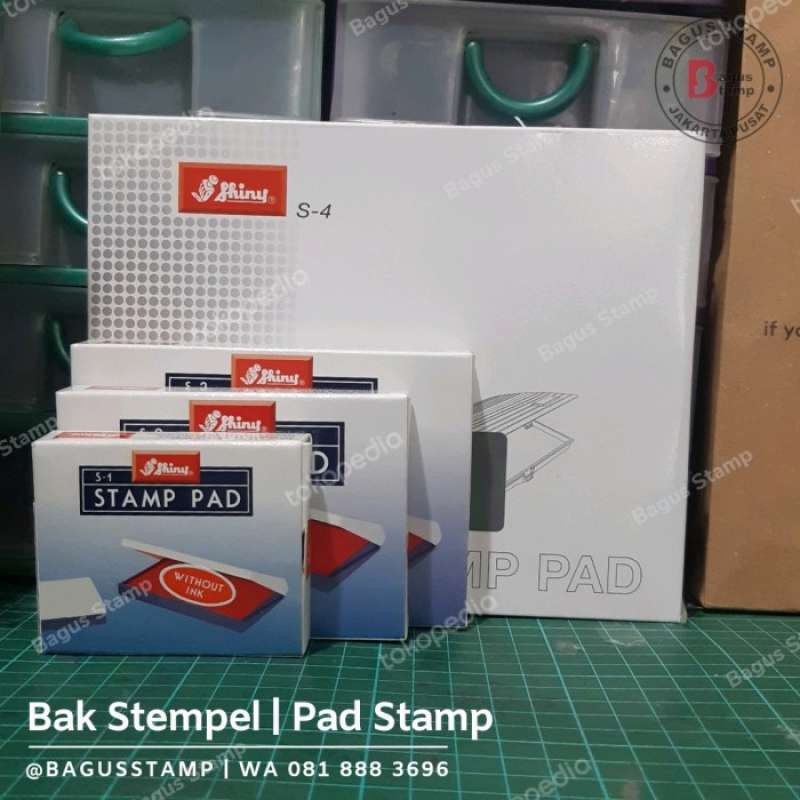 Jual Bak Stempel Ukuran Besar Jumbo / Stamp Pad Trodat 9053 - Shiny S4 ...