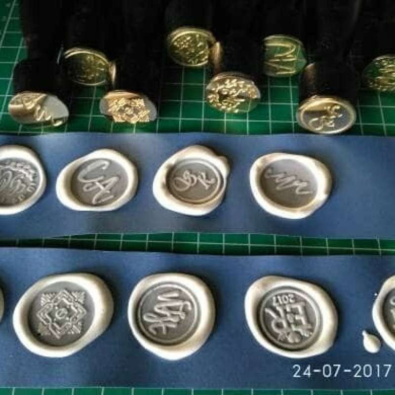 Jual Seal Wax Stamp Custom Stempel Segel Lilin Stampel Di Seller ...