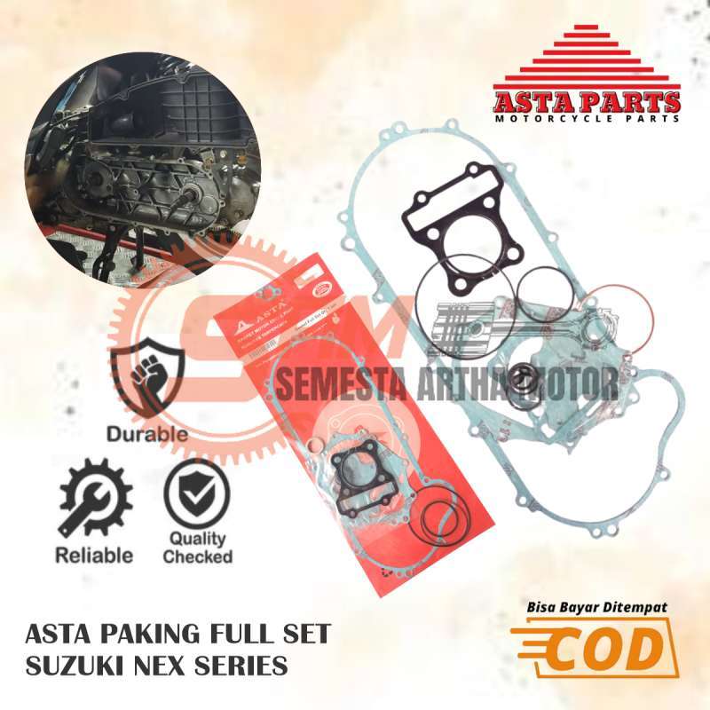 Jual Paking Gasket Full Set Suzuki Nex Series Packing Seal Block Mesin Fullset Motor Di Seller ...