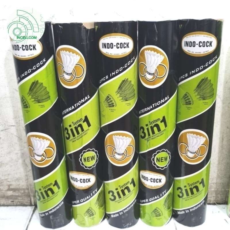 Jual Cock Kok Bekas Indocock 3 In 1 Shuttlecock - Jp Gold Di Seller ...