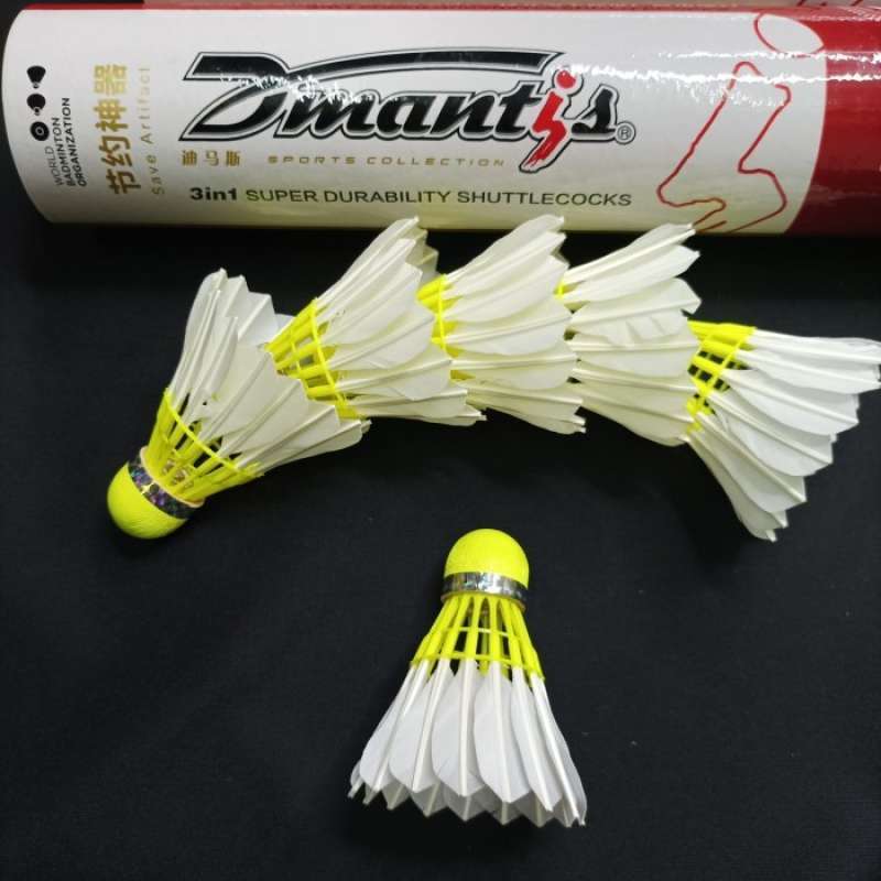 Jual Shuttlecock Demantis 51 3 In 1 Kock Badminton Di Seller Tombstone ...