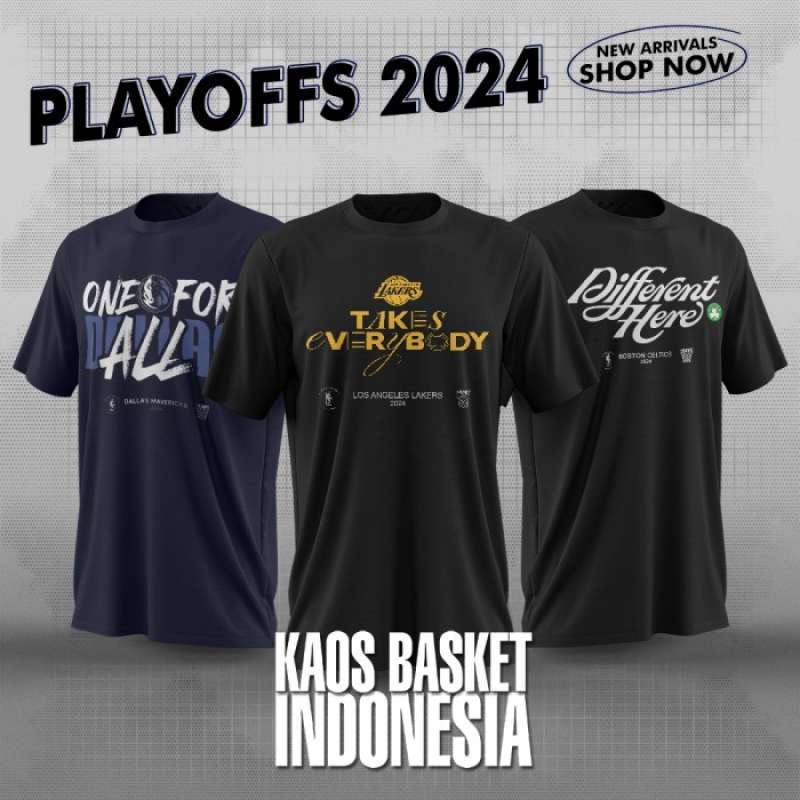 Jual Tshirt Baju Kaos Basket Nba Playoffs Mantra Collection 2024 - Suns ...