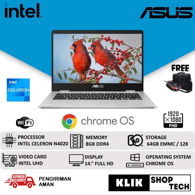 Jual Asus Chromebook C424ma Intel N4020 8gb 128gb Emmc Chrome Os - 8gb ...