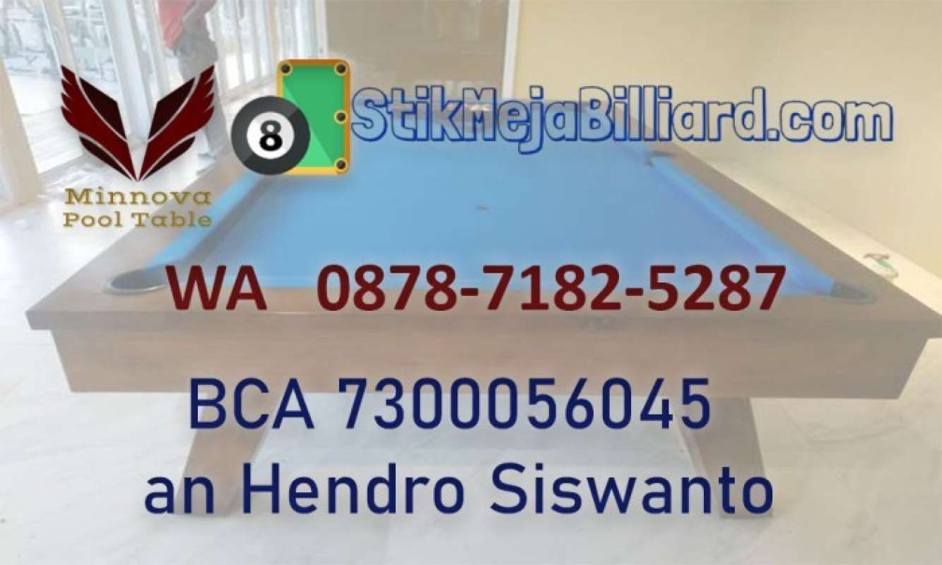 Jual Meja Billiard Minnova 9 Ft Body Full Black Kilap Hitam Dr Arif ...