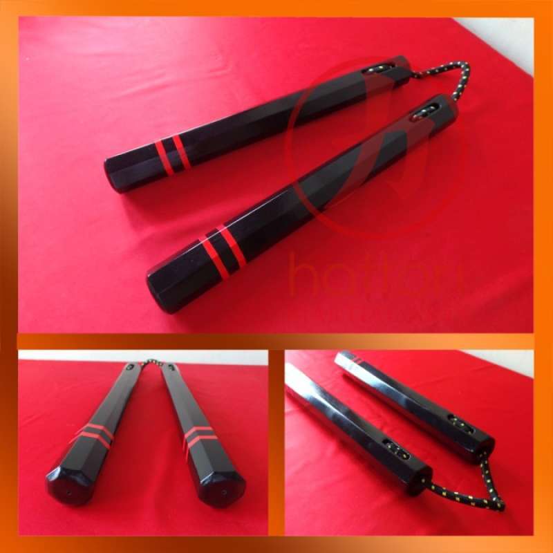 Jual Nunchaku / Double Stick /doublestick /dobelstik Octagon Tali Di ...