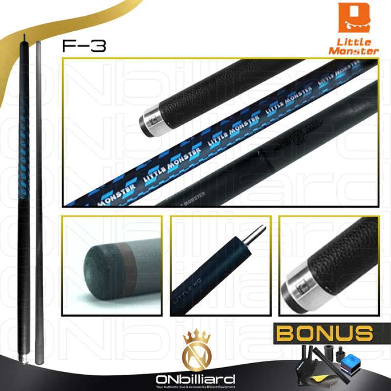 Jual Little Monster F Series Carbon Cue Stick Play Stik Billiard Biliar ...