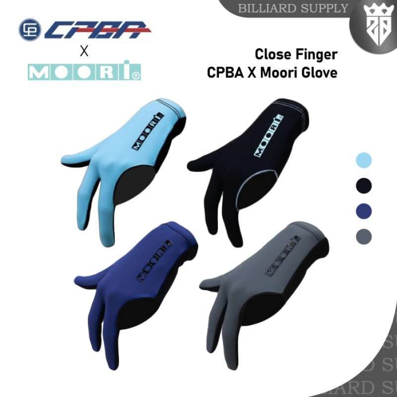 Jual Moori X Cpba Pro Gloves Close Finger Sarung Tangan Billiard Biliar ...