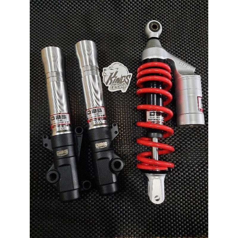 Promo Shockbreaker Paket Depan Belakang Dbs Original Beat Mio Vario Scoopy - Multicolor Silver ...