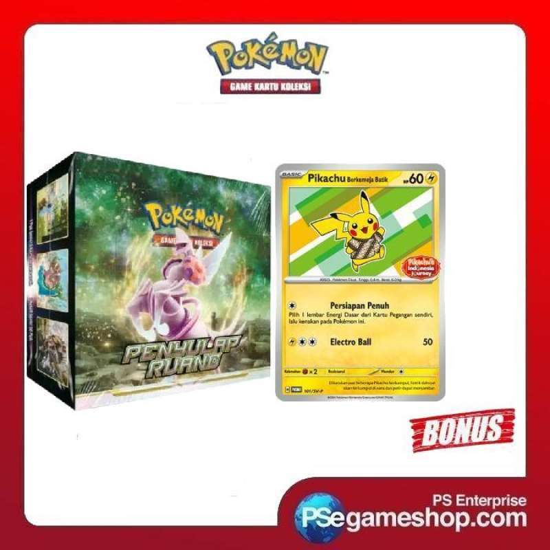 Jual Pokemon Tcg Indonesia Penyulap Ruang / Kartu Pokemon Booster Box ...