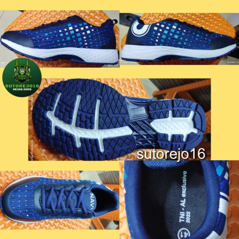 Jual Sepatu Olahraga Alri Navy Sport Shoes Merk Bocorocco Jatah Terbaru ...