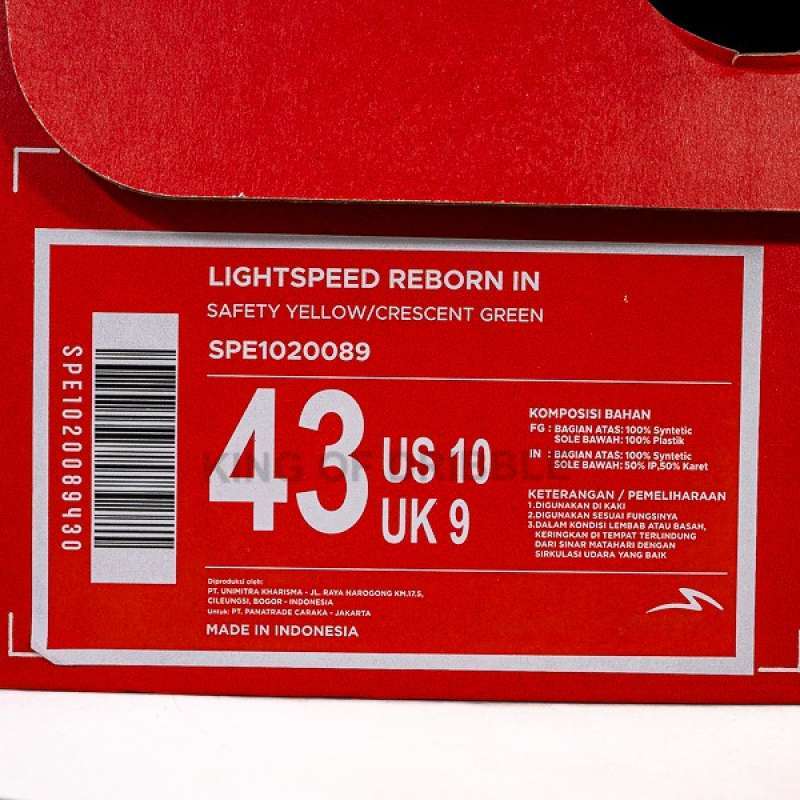 Jual Sepatu Futsal Specs Lightspeed Reborn In 1020089 Original Bnib Di ...