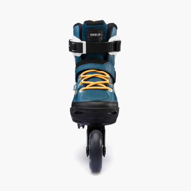 Jual Decathlon Oxelo Kids' Inline Skates Fit 5 Jr - Racing Blue ...