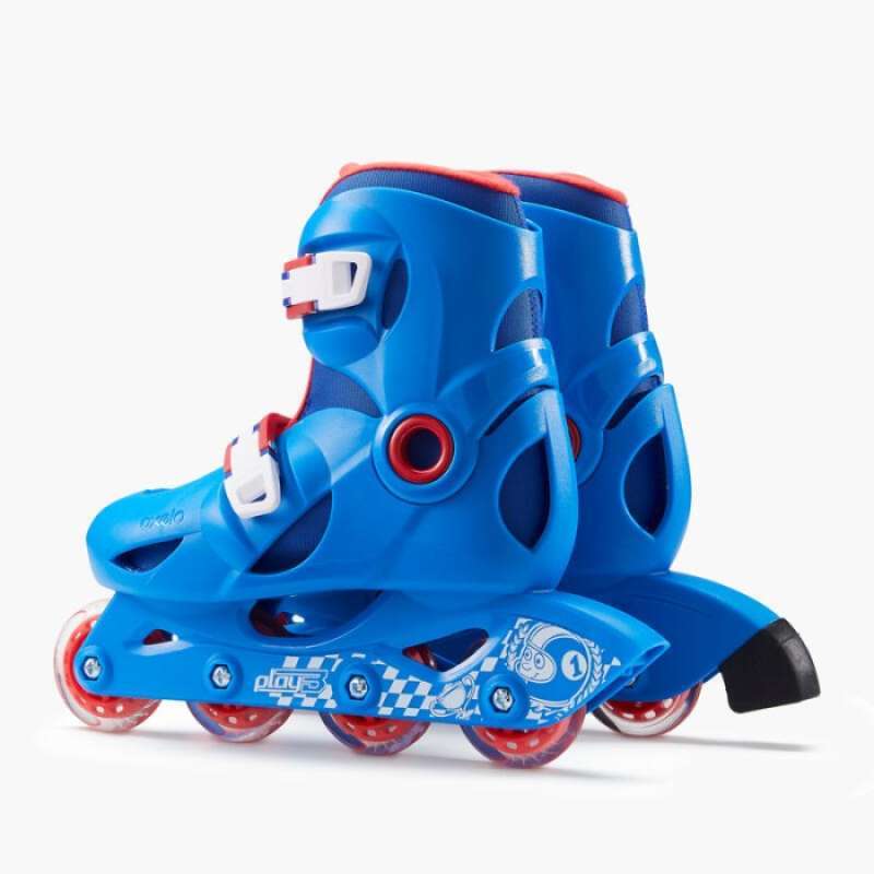 Jual Sepatu Roda Anak Laki Oxelo Play 3 Inline Skate Roda Bajaj Ori ...