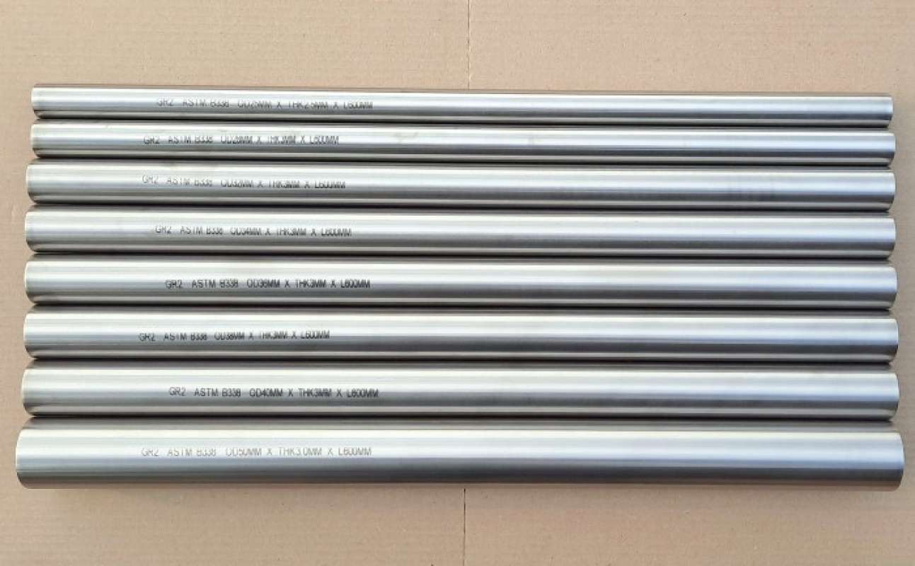 Jual Pipa Titanium / Tabung Titan Od 38mm Grade 2 Astm B338 New Di ...