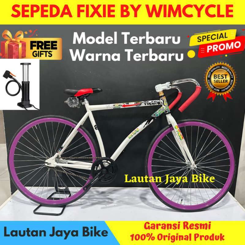 Jual Sepeda Fixie Wimcycle Model Terbaru Warna Terbaru - Orange Di ...