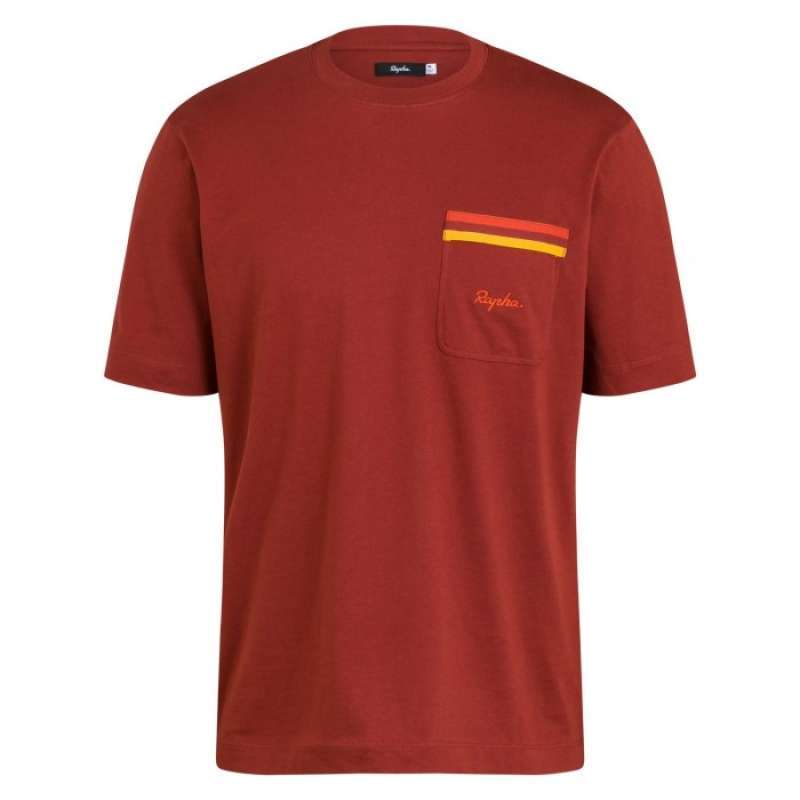 Jual Rapha Men's Logo Pocket T-shirt Original - L Brick Di Seller ...