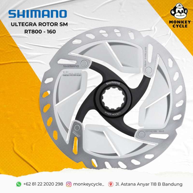 Jual Shimano Ultegra Rotor Sm Rt800 - 160 & 140 Di Seller Tombstone ...
