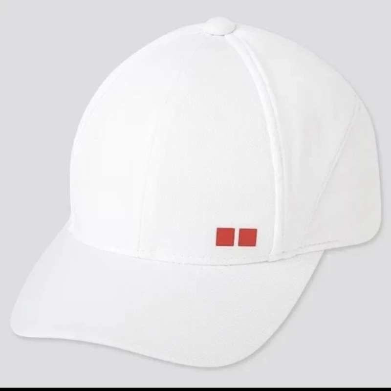 Jual Uniqlo Kei Nishikori Tennis Cap White Limited Japan Topi Tenis ...